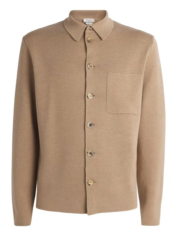 Jacob Cohen Wool-blend Cardigan - Brown