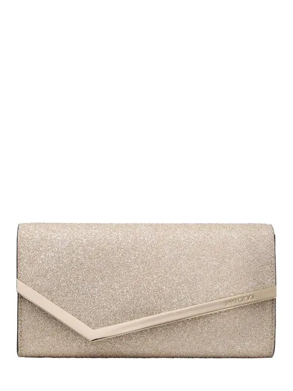 JIMMY CHOO Emmie Clutch Bag - Gold