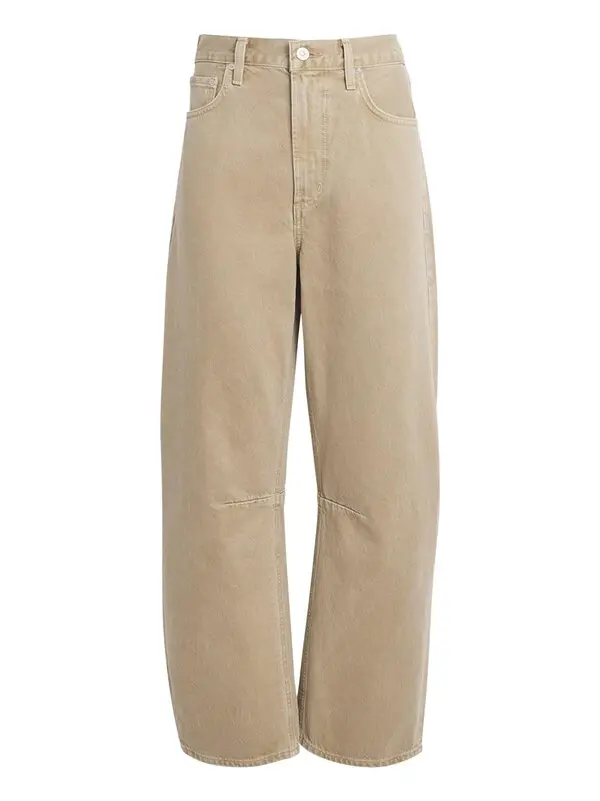 Citizens Of Humanity Miro Barrel-leg Jeans - Beige
