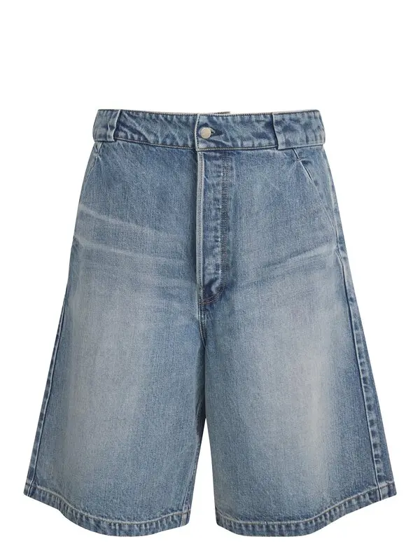 Fear Of God Denim Utility Shorts - Blue