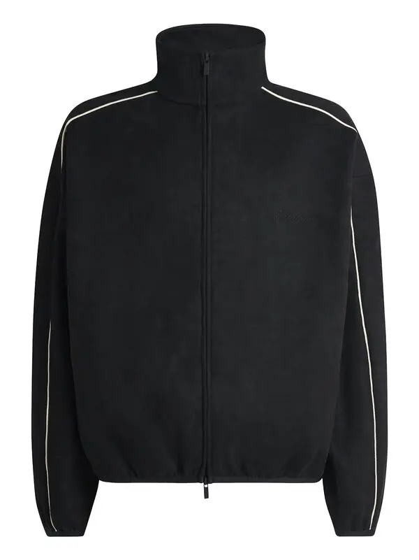 Fear Of God Piped-trim Track Jacket - Black