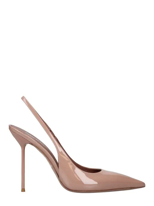 Paris Texas Patent Leather Lidia Slingback Pumps 105 - Nude