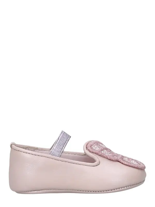 SOPHIA WEBSTER Leather Butterfly Ballet Flats - Pink