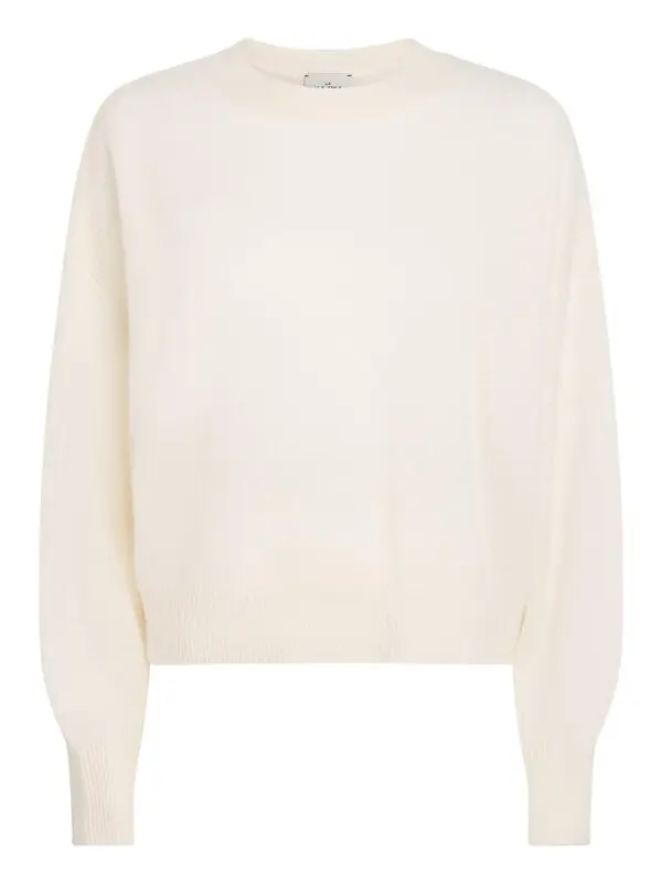 Le Kasha Organic Cashmere Modenab Sweater - White