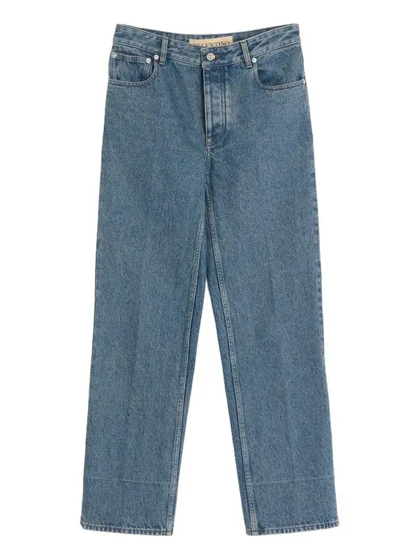 Valentino Garavani Denim Trousers - Blue