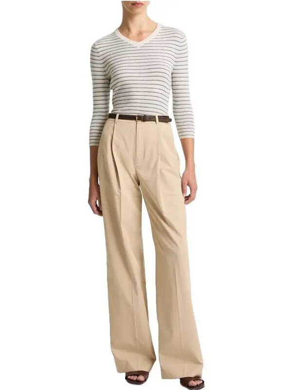 Vince Camille Wide-leg Trouser - Red