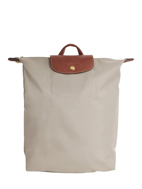 Longchamp Le Pliage Medium Backpack - Grey