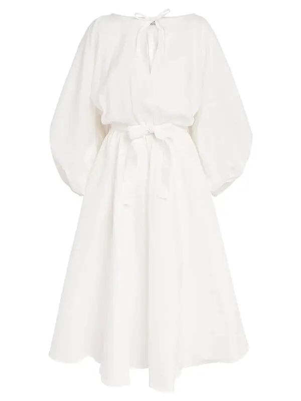 Palmer//harding Sonnet Midi Dress - White