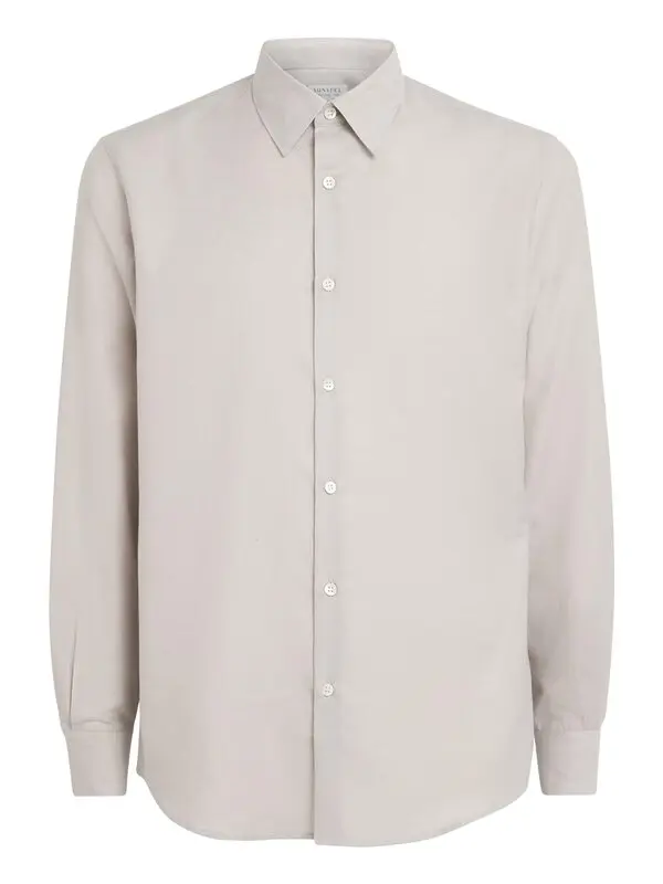 Sunspel Cotton-cashmere Shirt - White