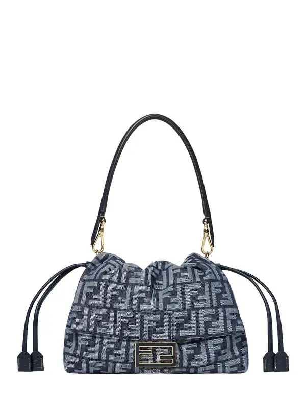 Fendi Mamma Baguette Medium - Blue