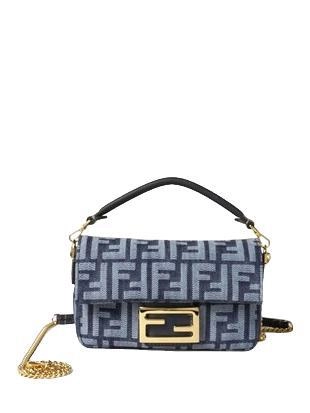Fendi Baguette Mini Bag - Blue