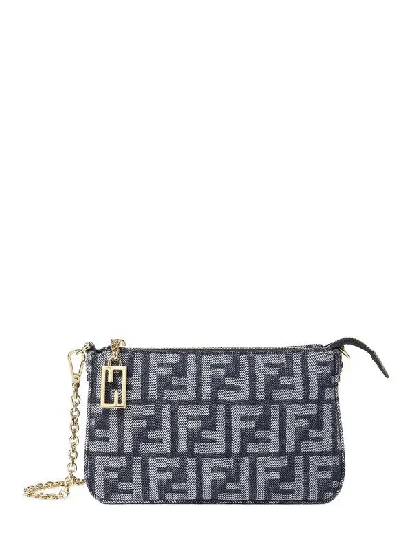 Fendi Baguette Pouch - Blue