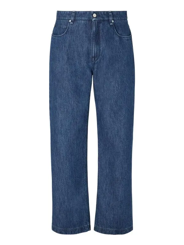 Fendi Long Jeans - Blue