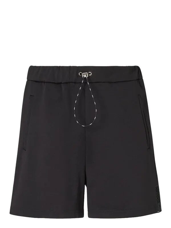 Fendi Technical Cotton Bermuda Trousers - Black