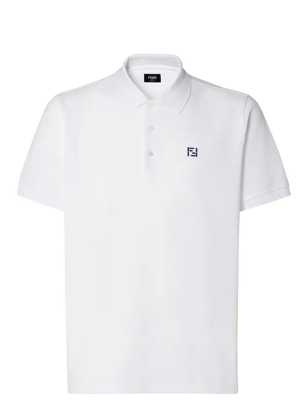 Fendi Polo Shirt - White
