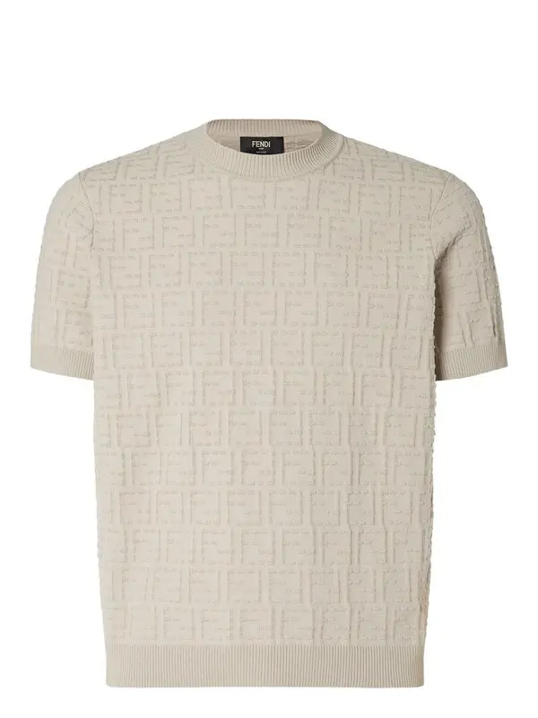 Fendi Crewneck Pullover - Grey