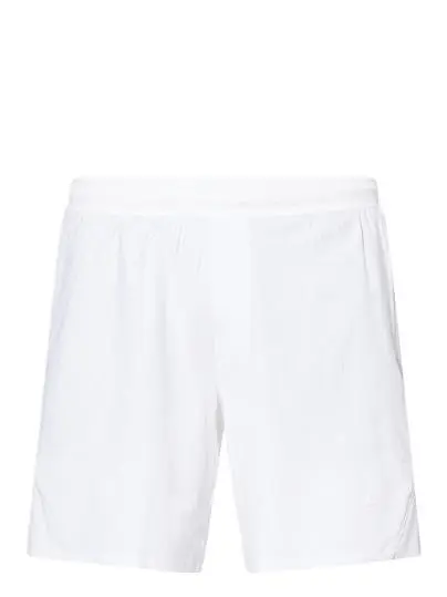 Lululemon Stripe-print Tennis Mesh Shorts - White