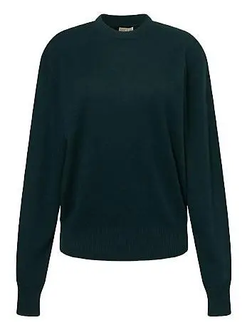 TOTEME Long-sleeved Cashmere Jumper - Dark Green