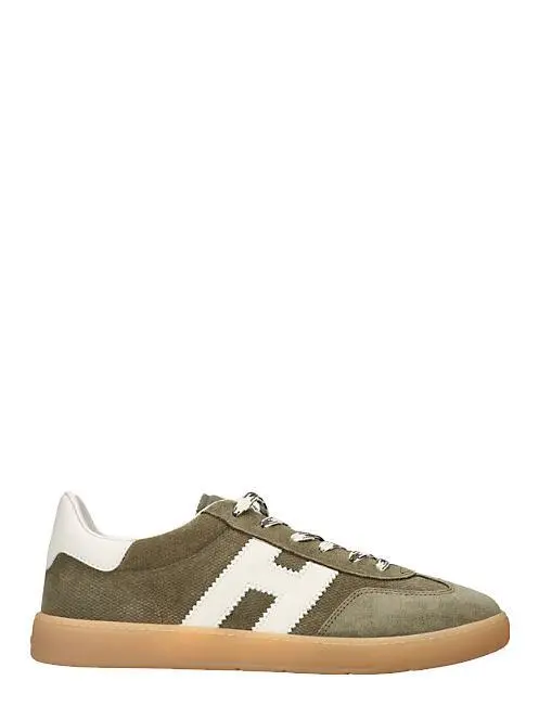 Hogan Suede Trainers - Khaki