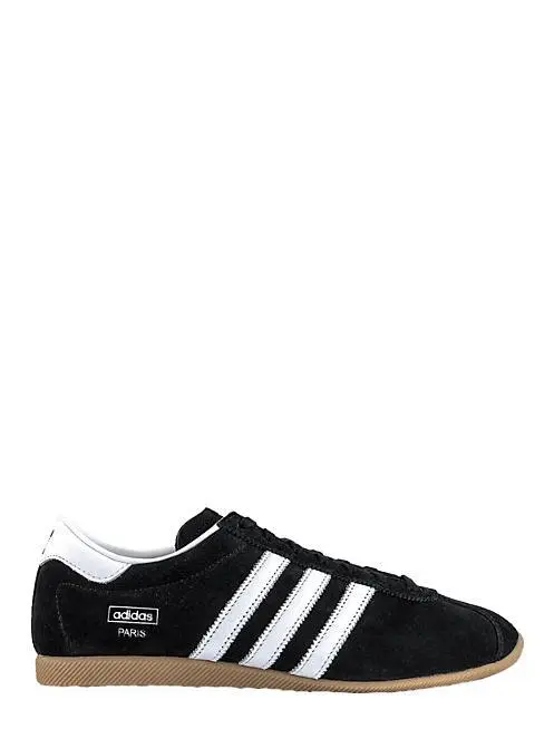 Adidas Paris Suede Trainers - Core Black White Gum