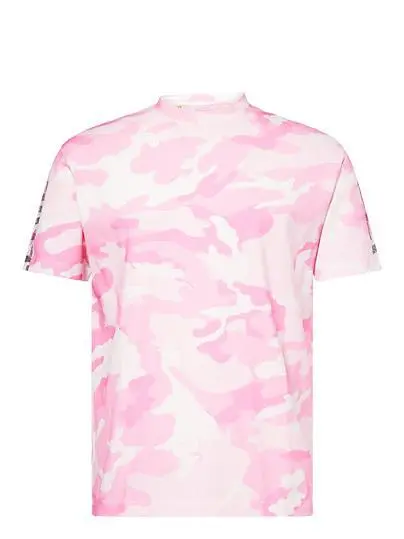GALLERY DEPT. French Collector Camo Cotton-jersey T-shirt - Pink Camo