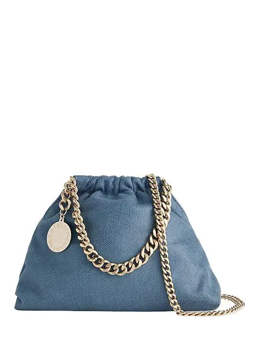 Stella McCartney Falabella Mini Drawstring Cross-body Bag - Feather Blue