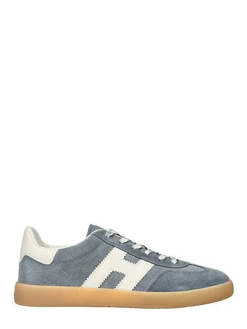 Hogan Suede Trainers - Mid Blue