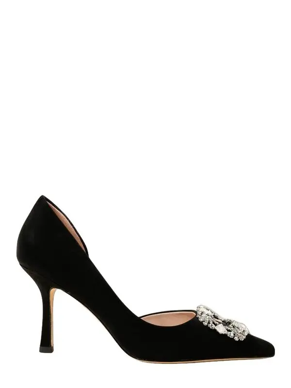 MI/MAI Astoria Leather Pumps Diane Perreau - Black
