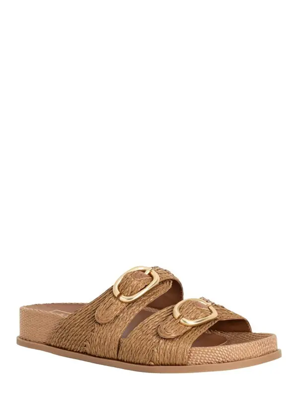 SHU SHOP Demi Slide Sandal - Brown Woven