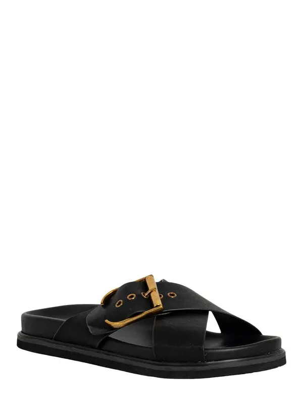 SHU SHOP Barb Slide Sandal - Black
