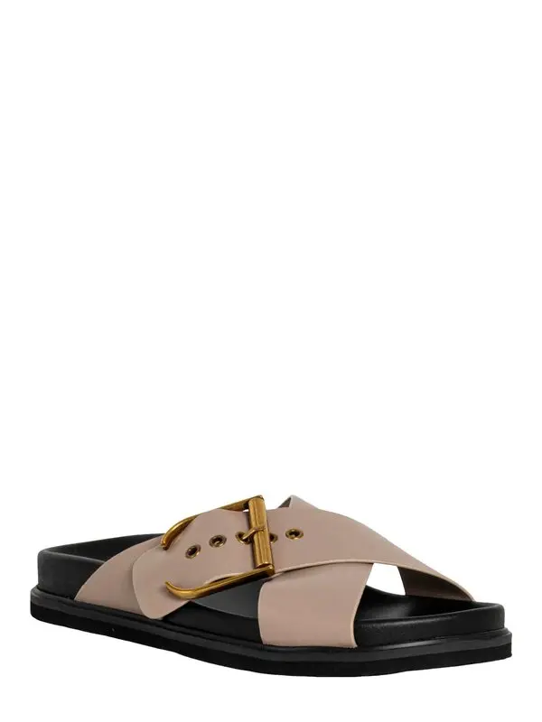 SHU SHOP Barb Slide Sandal - Taupe