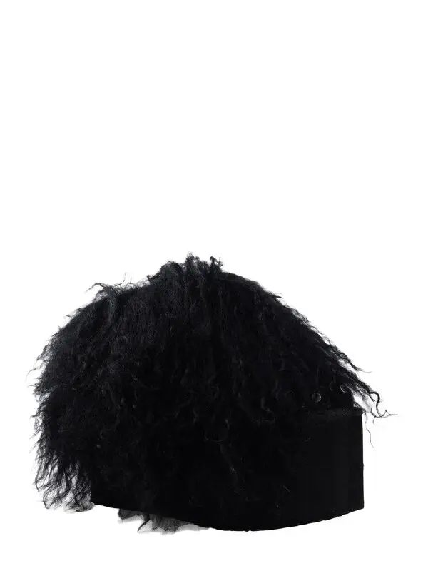 ZIGI Shearling Platform Bootie - Black