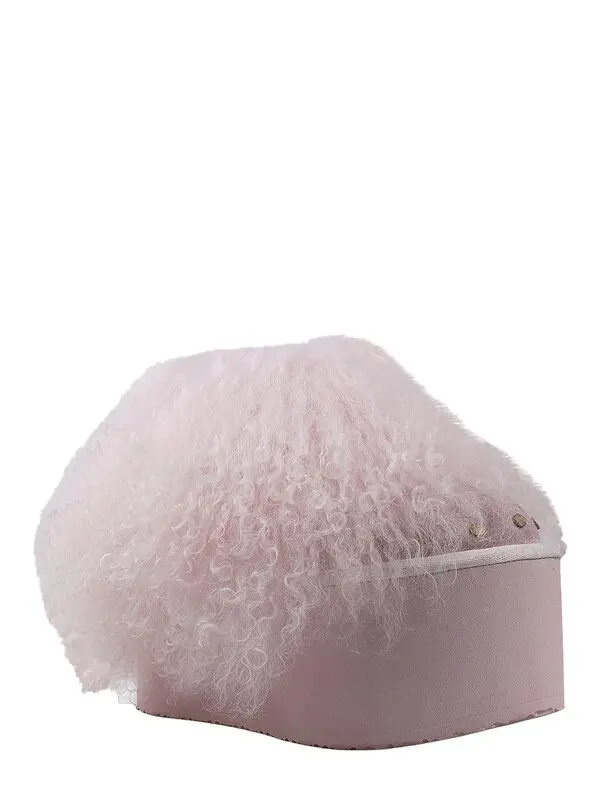 ZIGI Shearling Platform Bootie - Soft Pink