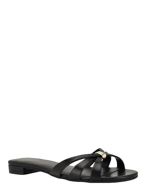 Calvin Klein Petula Slide Sandal - Black