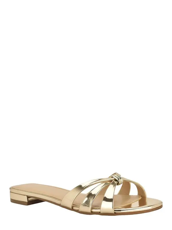 Calvin Klein Petula Slide Sandal - Gold