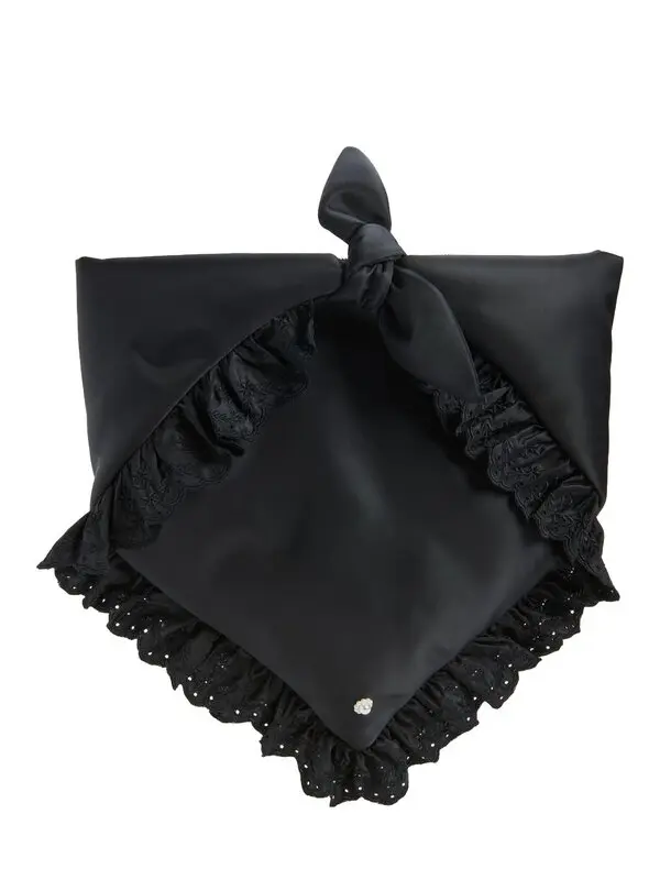 Simone Rocha Pillowcase Satchel - Black