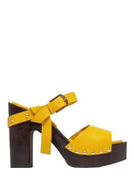 Bernardo Luxor Platform Clogs - Marigold