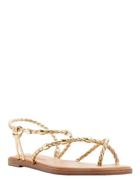 Aldo Loucinda Ankle Strap Sandal - Champagne