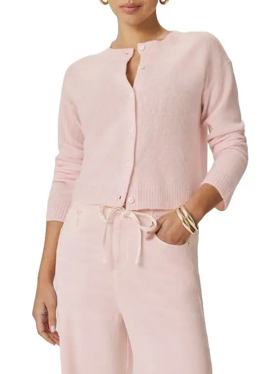 Splendid Emerson Crop Cardigan - Rose Petal Pink