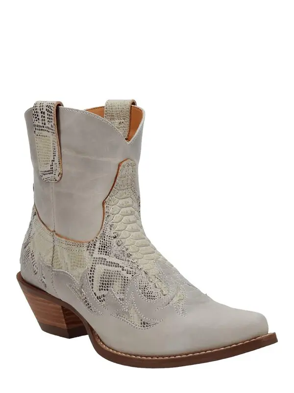 DINGO Cobra Kiss Western Boot - Off White