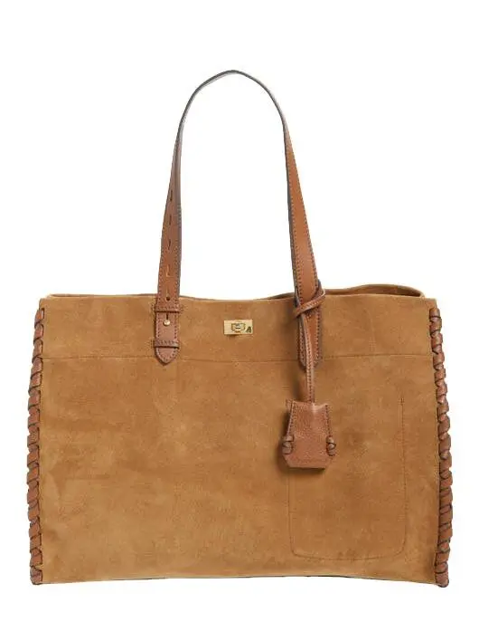 ANYA HINDMARCH Mortimer Whipstitch Tote - Pecan