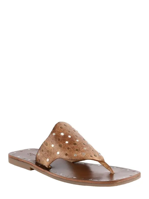 Seychelles Keep Your Secrets Studded Sandal - Tan