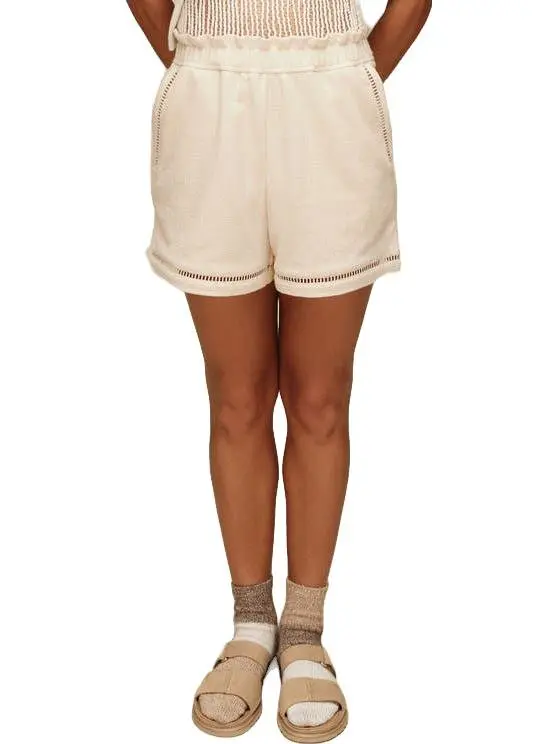UGG Frynn Mid-rise Shorts - Cream