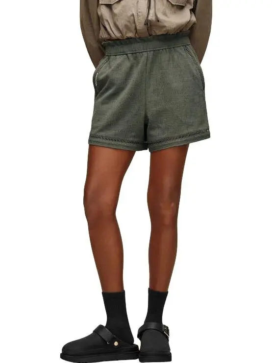 UGG Frynn Mid-rise Shorts - Green Grey