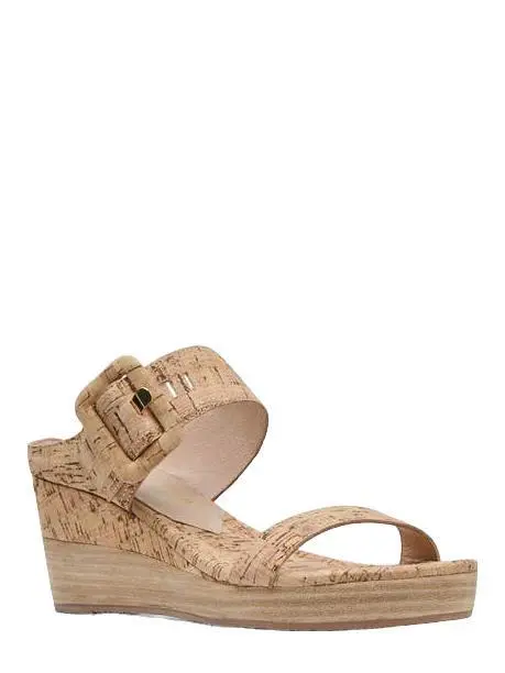 DONALD PLINER Gizelle Platform Wedge Sandal - Natural