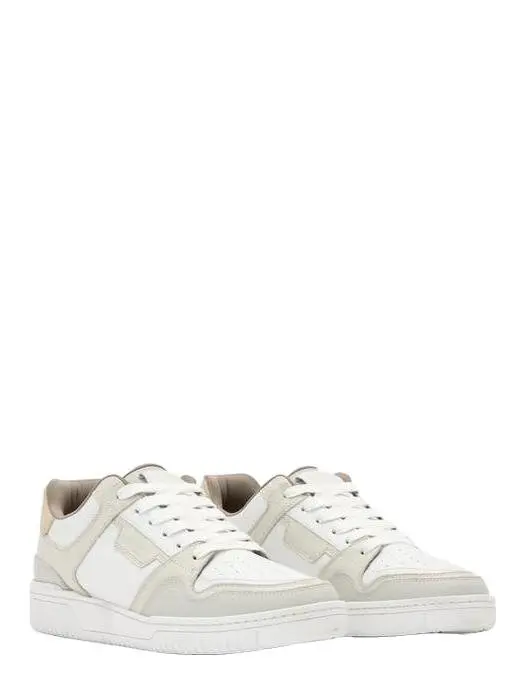 ALLSAINTS Regan Plus Low Top Sneaker - Chalk White/white