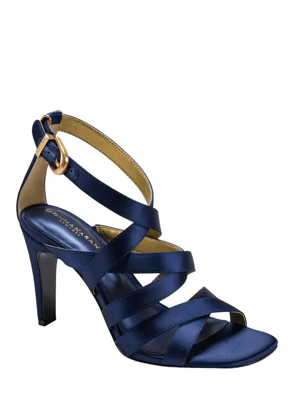 Donna Karan New York Briarrose Ankle Strap Sandal - Nightfall Blue