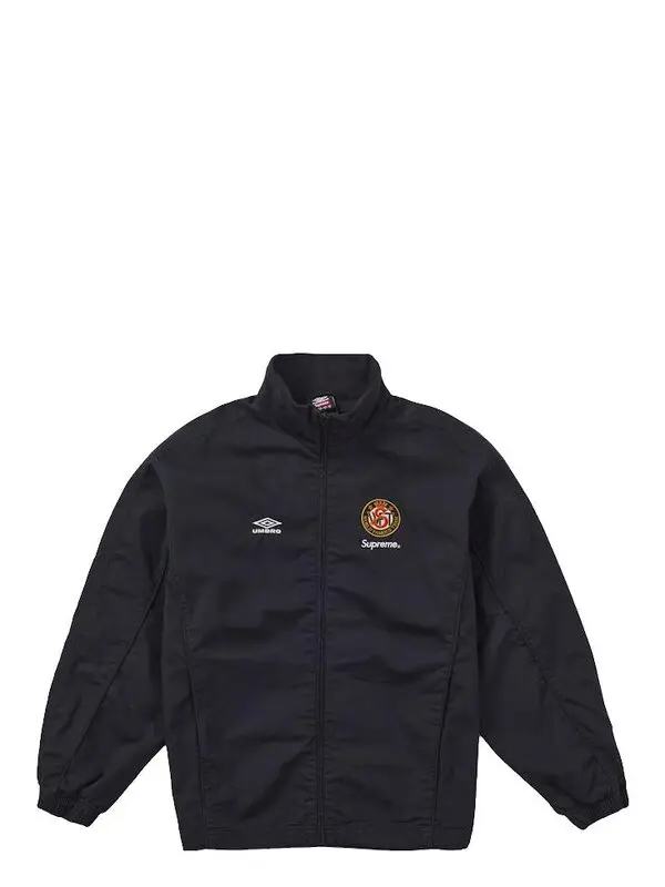 Supreme Umbro Cotton Ripstop Track Jacket - Black