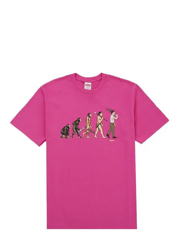 Supreme Evolution Tee Shirt - Fuchsia