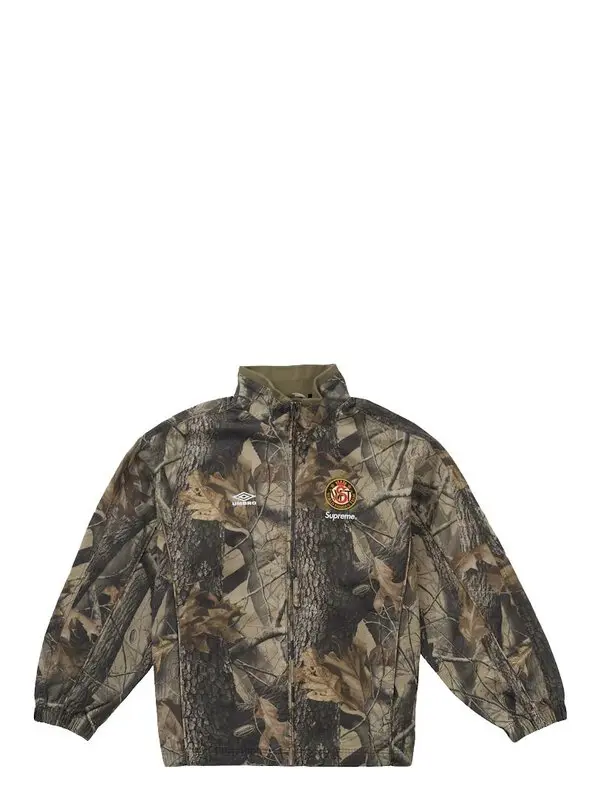 Supreme Umbro Cotton Ripstop Track Jacket - Realtree Hardwoods Camo